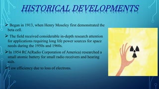 Nuclear battery-A power point presentation | PPTX