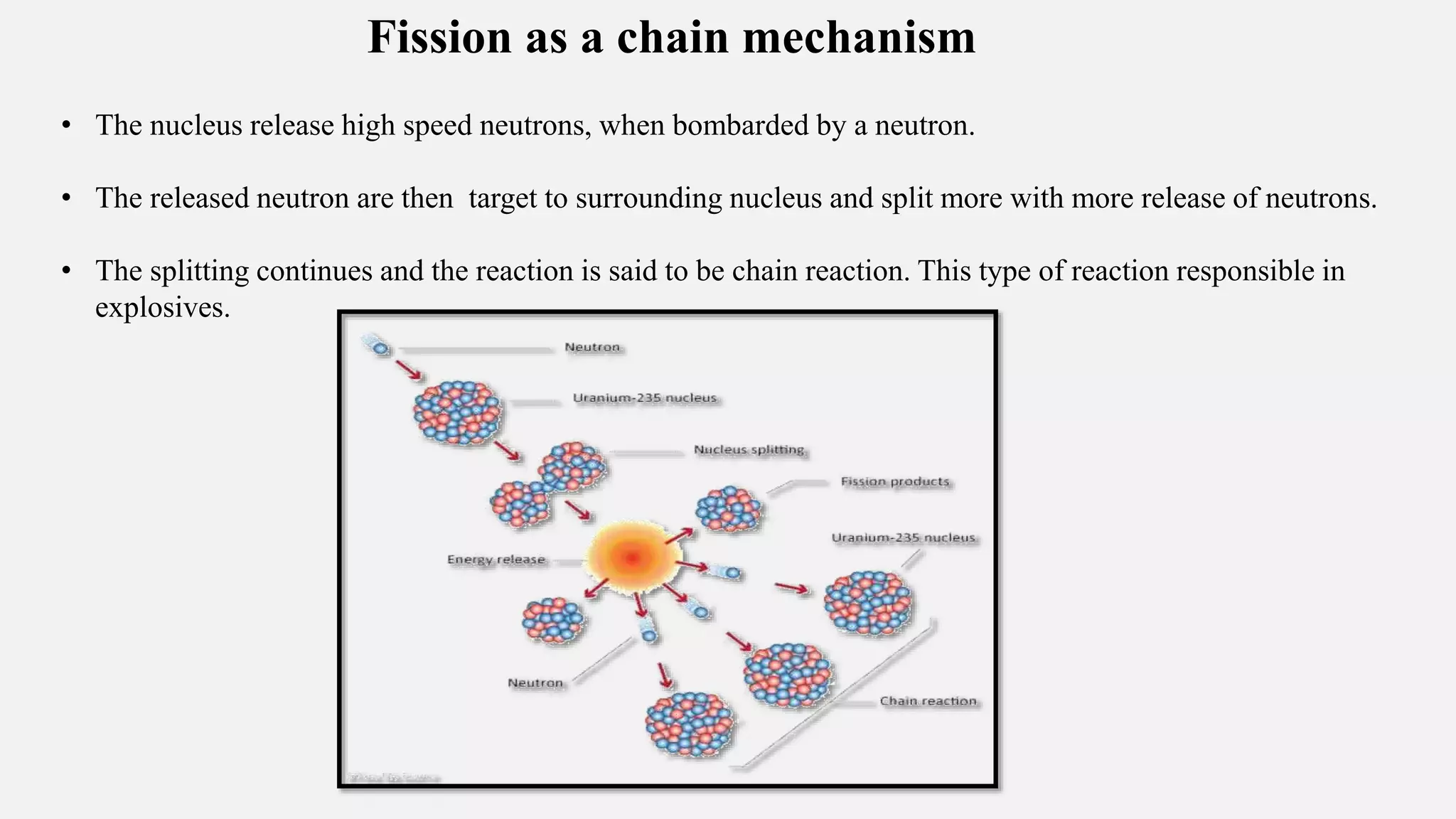 Nuclear chain reaction | PPTX