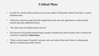 Nuclear chain reaction | PPTX