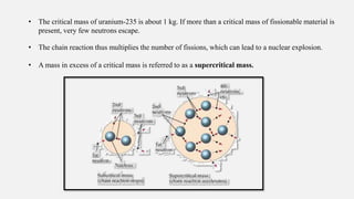 Nuclear chain reaction | PPTX