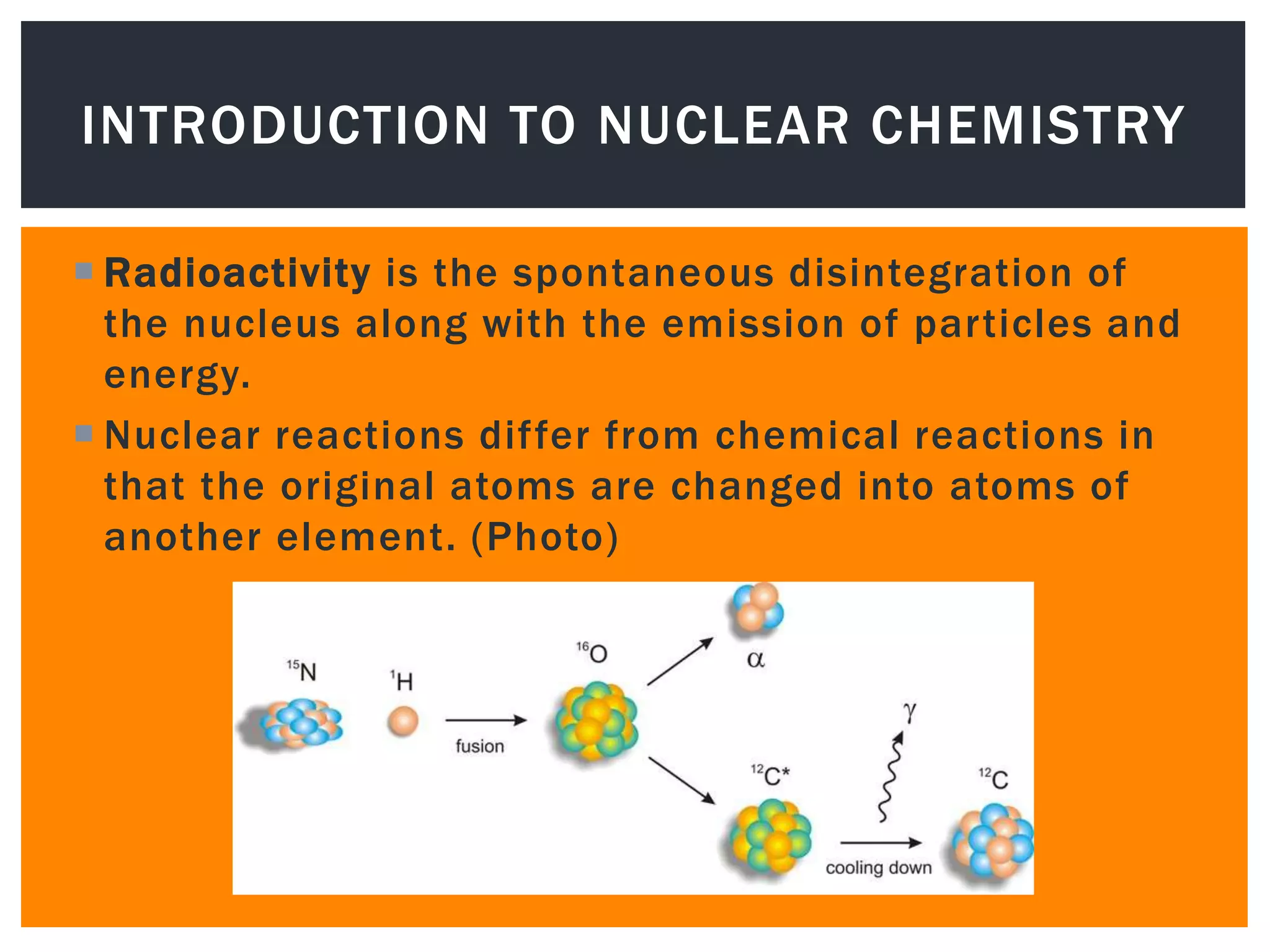Nuclear Chemistry - New York State Regents | PPTX