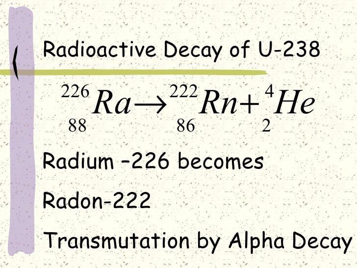 Nuclear Chemistry