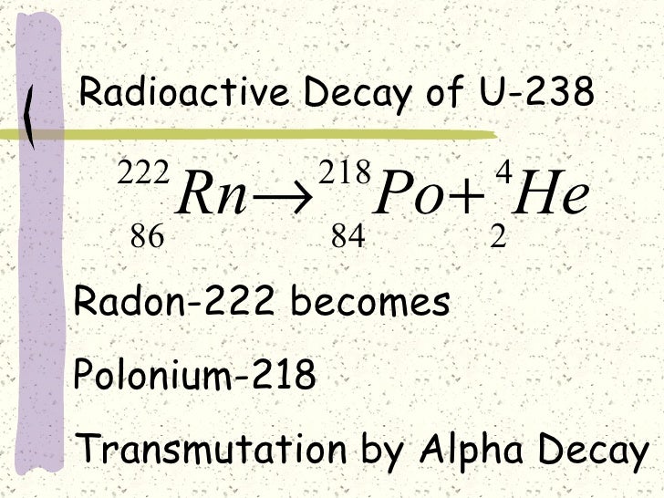 Nuclear Chemistry