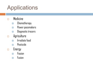 Nuclear chemistry | PPTX