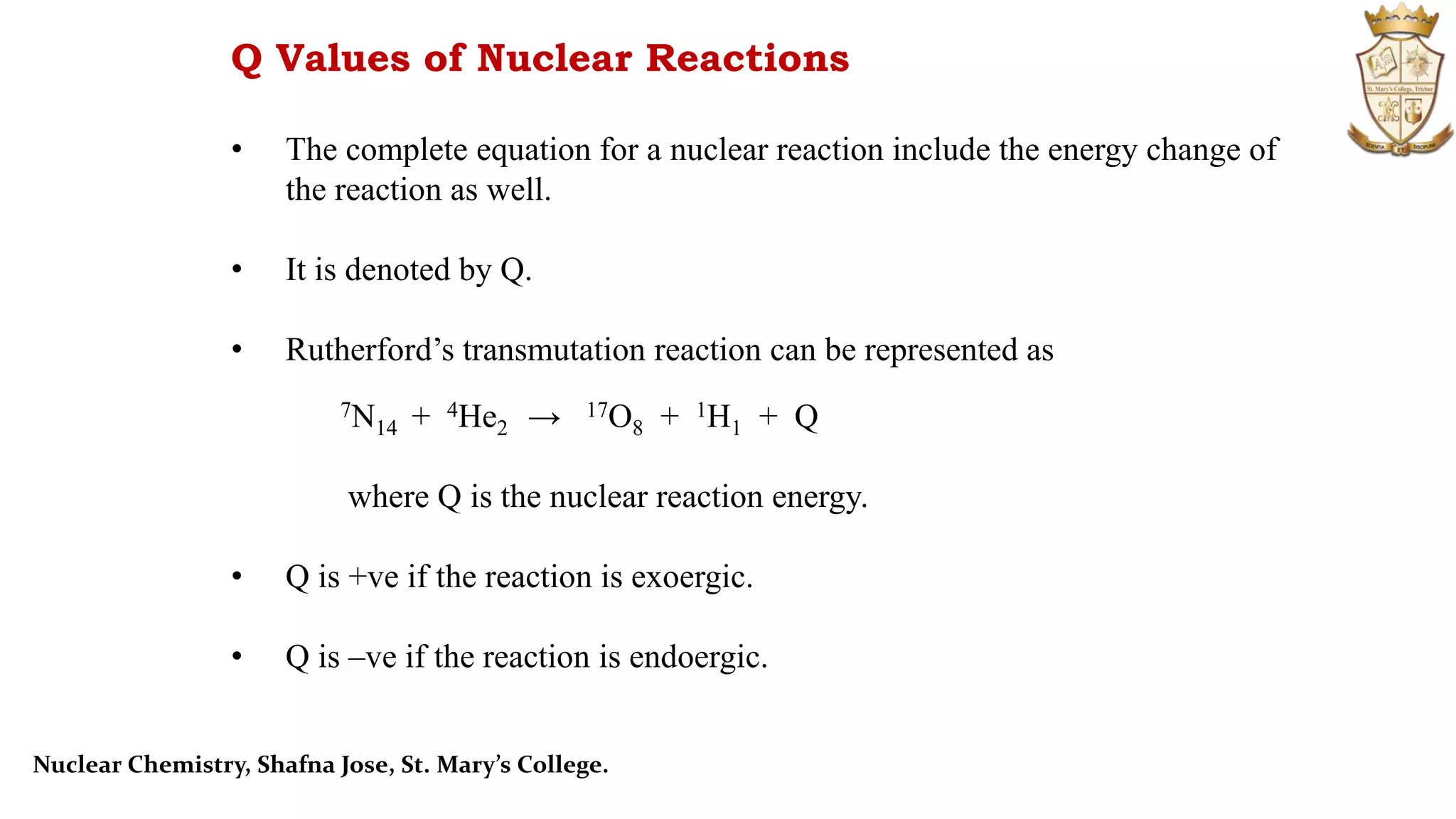 Chemisrty:Nuclear chemistry | PPTX