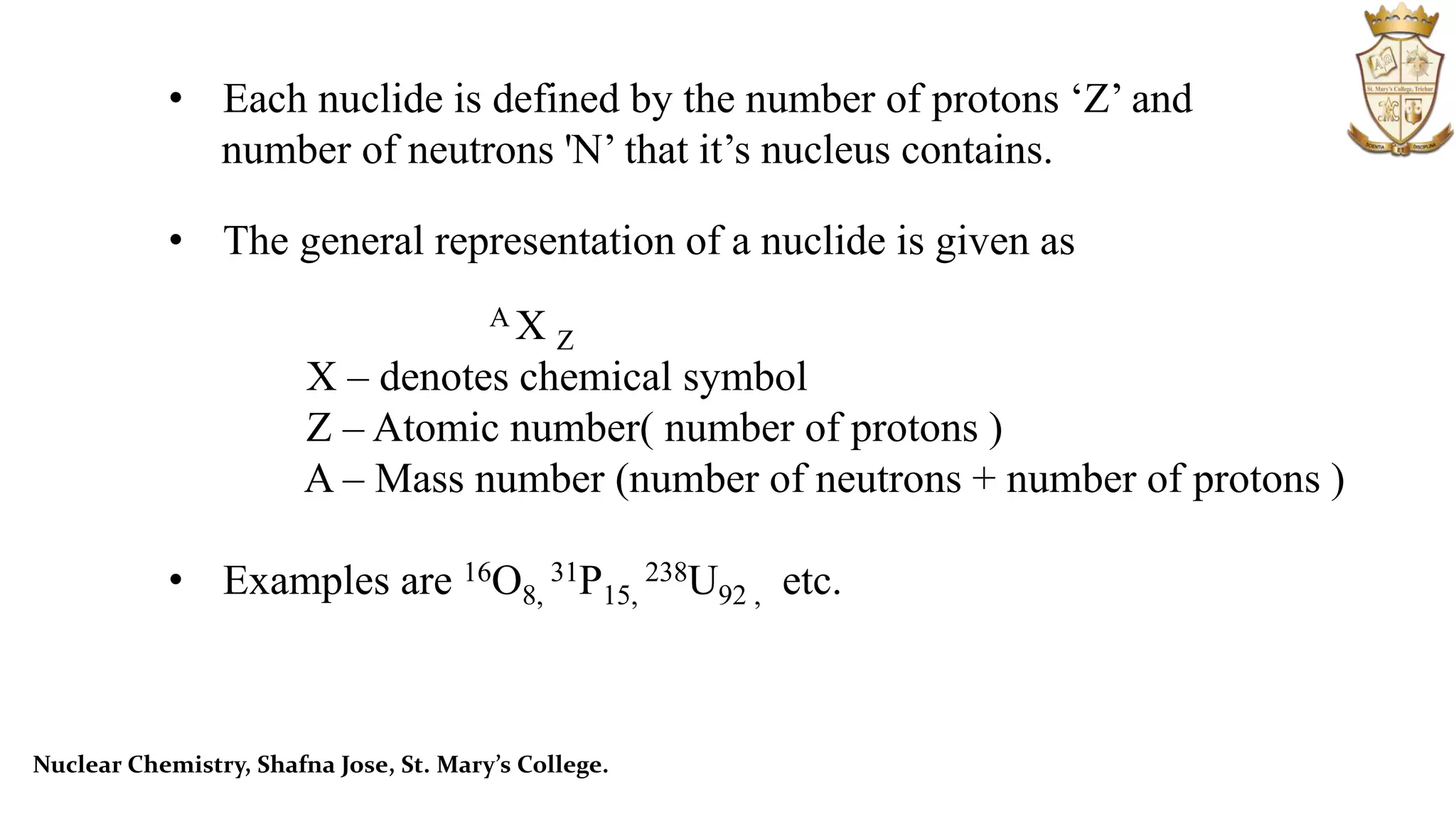 Chemisrty:Nuclear chemistry | PPTX