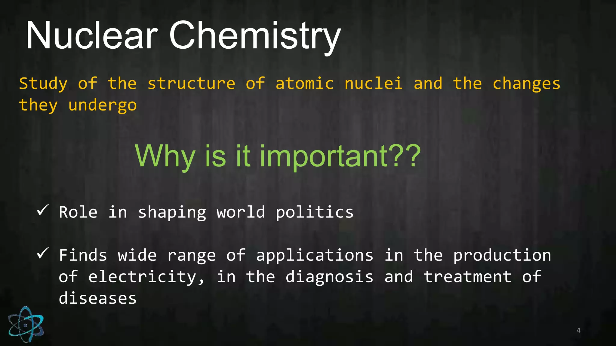 Nuclear chemistry | PPT