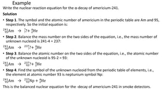 Nuclear Chemistry and nuclear reactions in nature | PDF