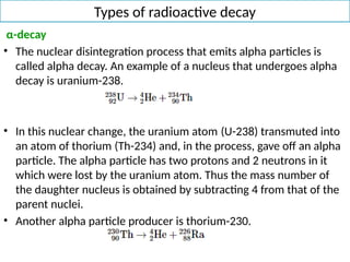 Nuclear decay and mass defect in nuclear chemistry.pptx