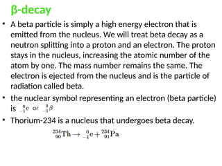 Nuclear decay and mass defect in nuclear chemistry.pptx