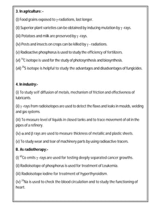 Nuclear chemistry | PDF