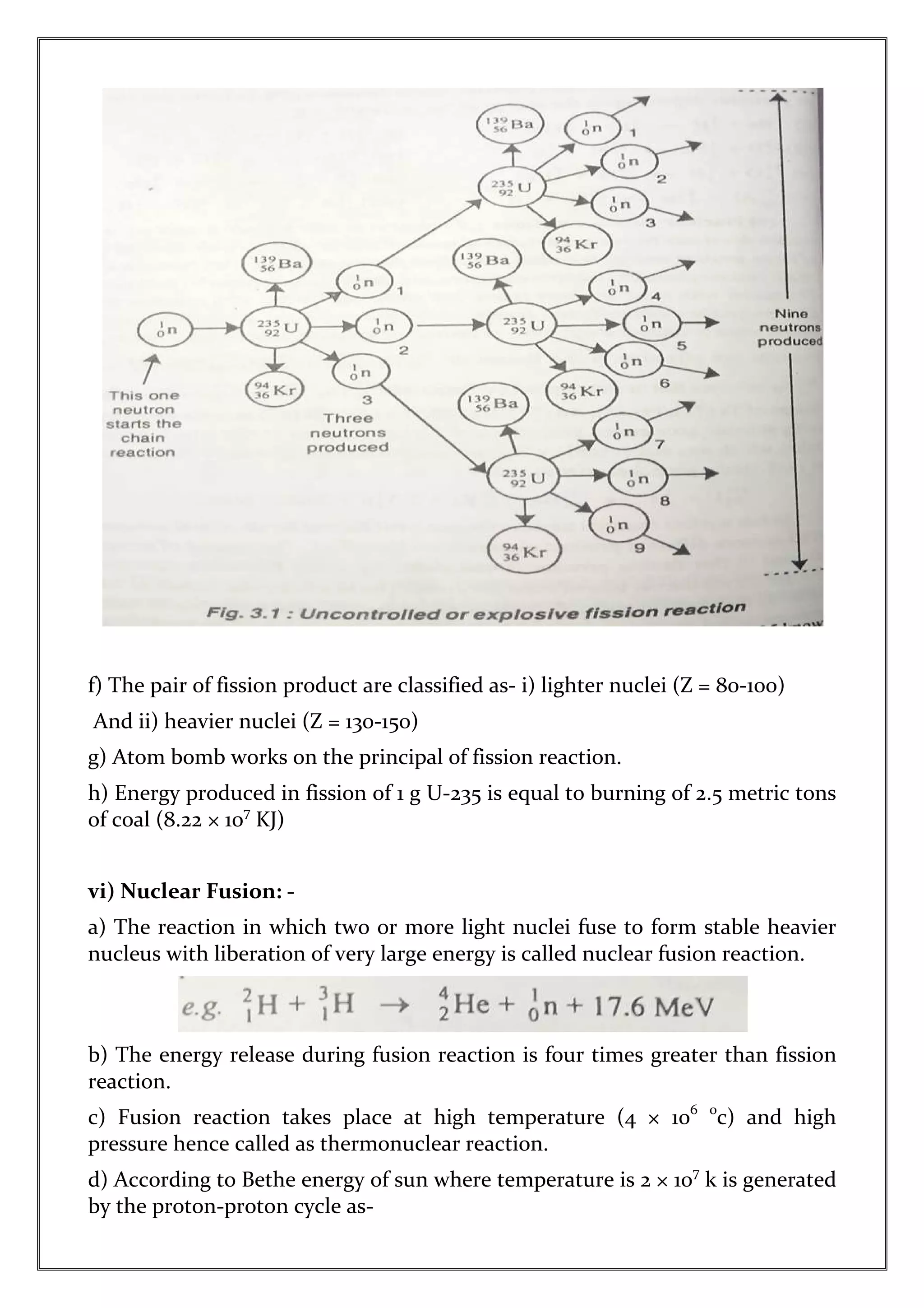 Nuclear chemistry B.Sc.III | PDF