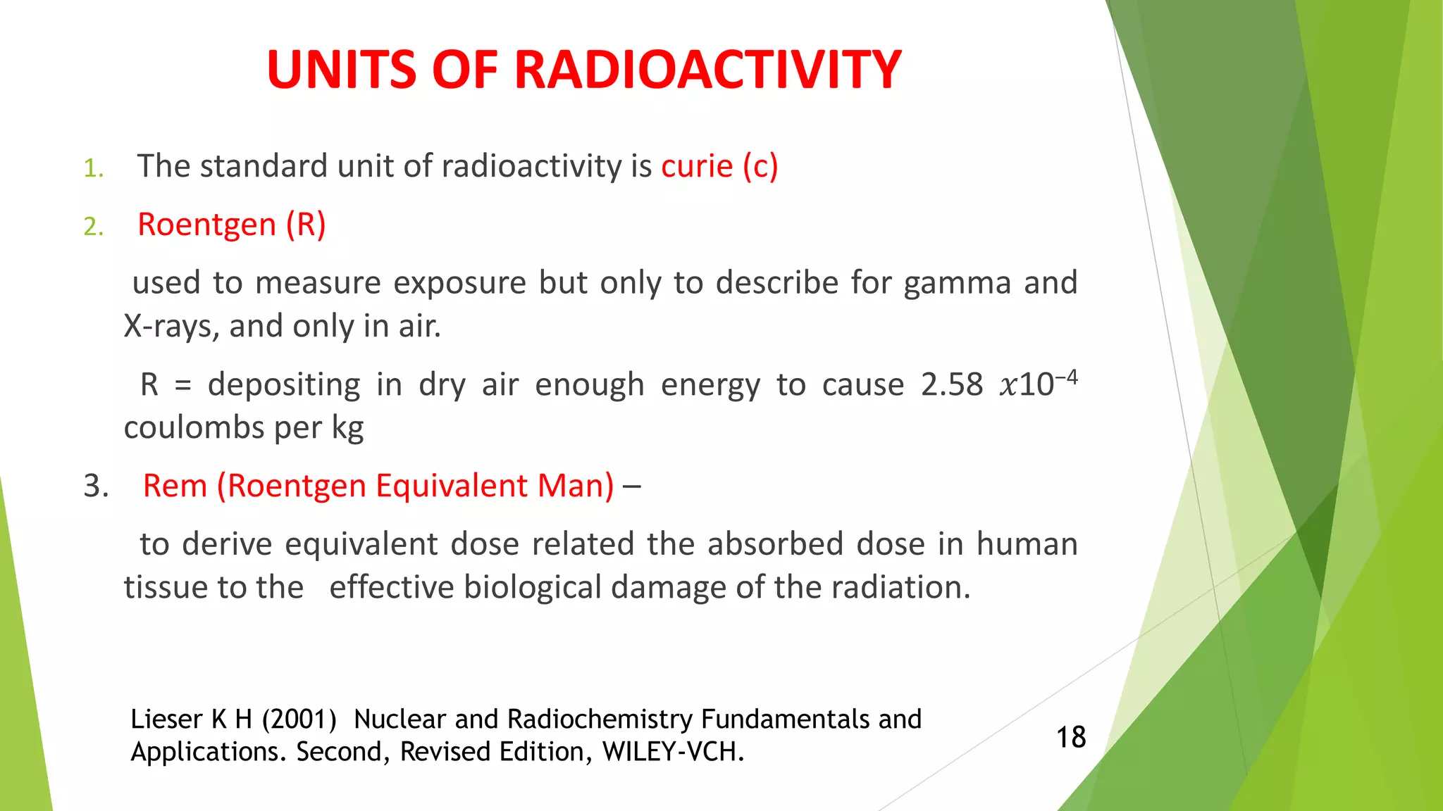 Nuclear chemistry and Radioactivity | PPTX