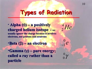 Nuclear chem ppt | PPT | Chemistry | Science