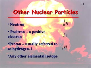 Nuclear chem ppt | PPT | Chemistry | Science