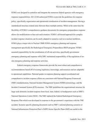 Nuclear Reactors, Materials, and Waste CIKR Sector: Case Study of the ...