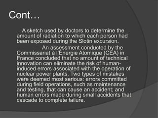 Nuclear disaster | PPTX