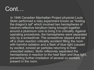 Nuclear disaster | PPTX