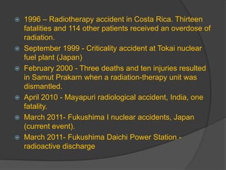 Nuclear disasters | PPTX