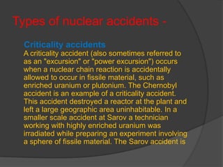 Nuclear disasters | PPTX | Injuries | Diseases and Conditions
