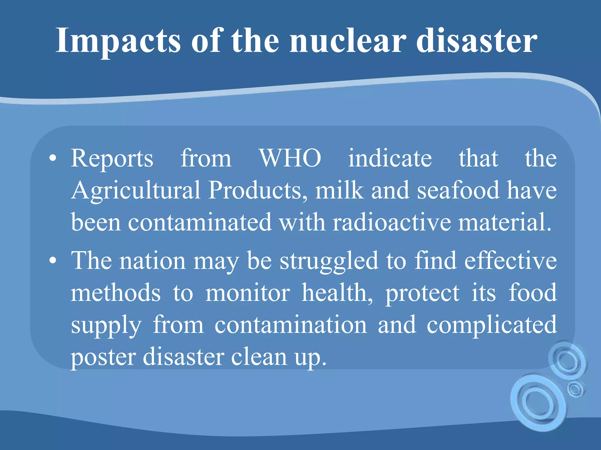 Nuclear disasters | PPTX