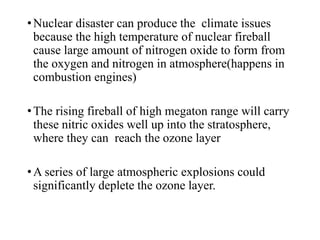 Nuclear disasters | PPTX