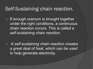 Nuclear energy | PPTX