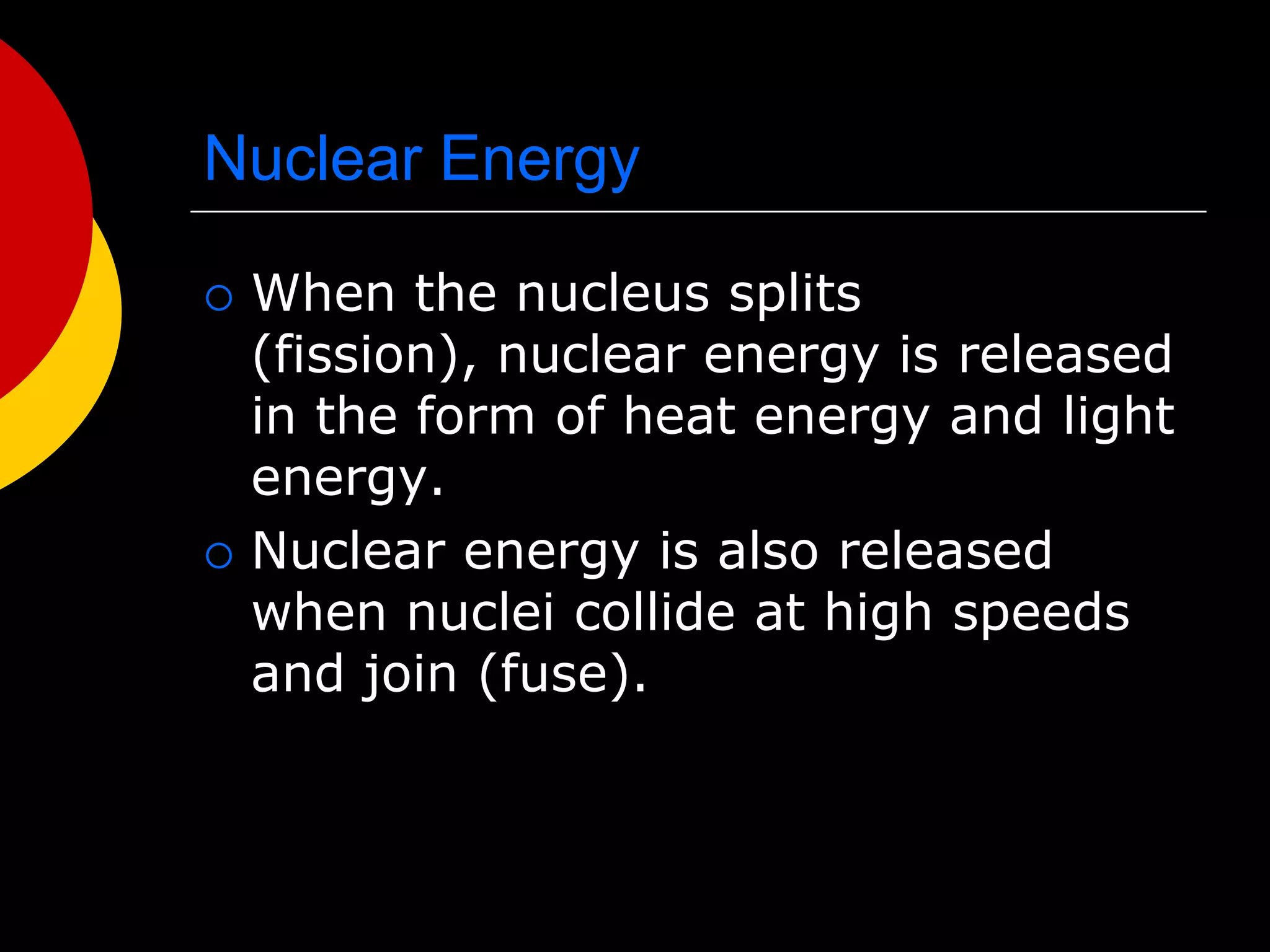 Nuclear energy | PPTX | Physics | Science