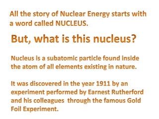 Nuclear energy | PPTX | Chemistry | Science