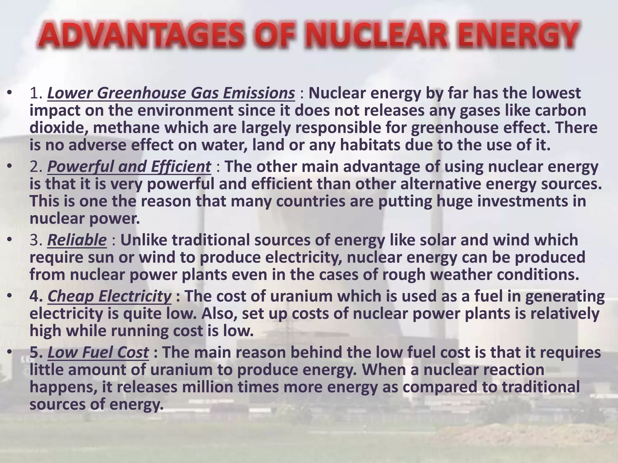 Nuclear energy | PPTX