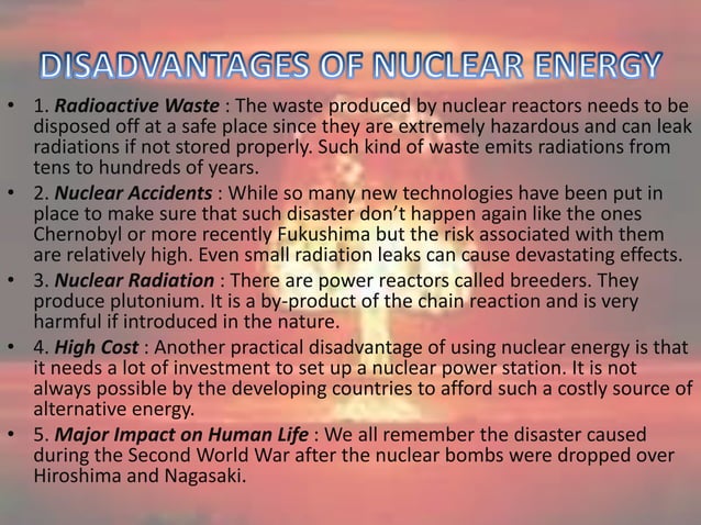 Nuclear energy | PPTX