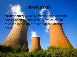 Nuclear Energy Definition