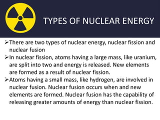 Nuclear energy | PPTX