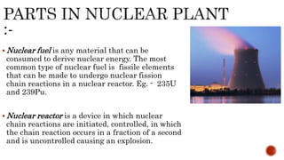 Nuclear energy | PPTX