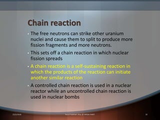 Nuclear energy | PPTX