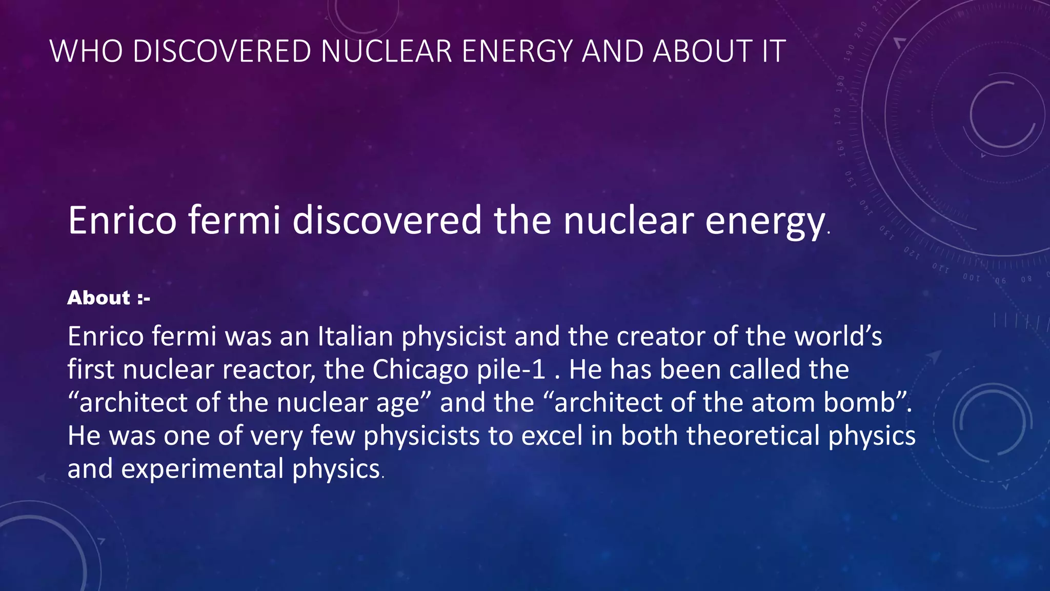 Nuclear energy PPT | PPTX