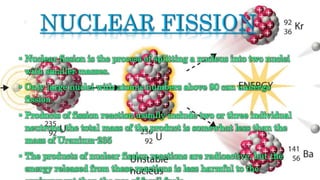 Nuclear energy | PPTX