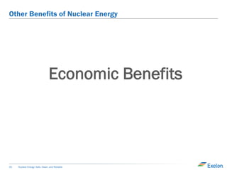 Nuclear Energy: Safe, Clean, and Reliable The benefits and ...