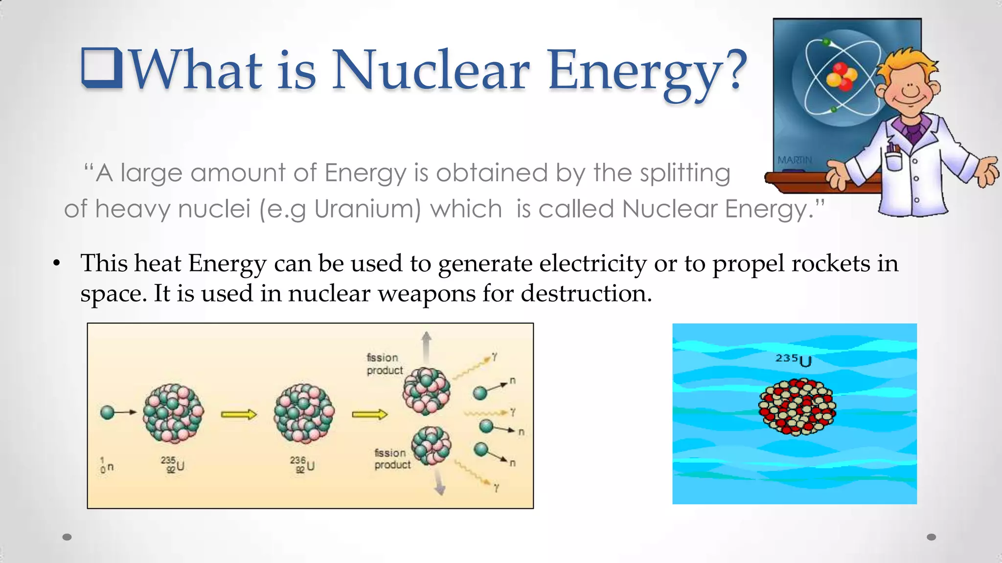 Nuclear energy (8 slide Intro) | PPTX