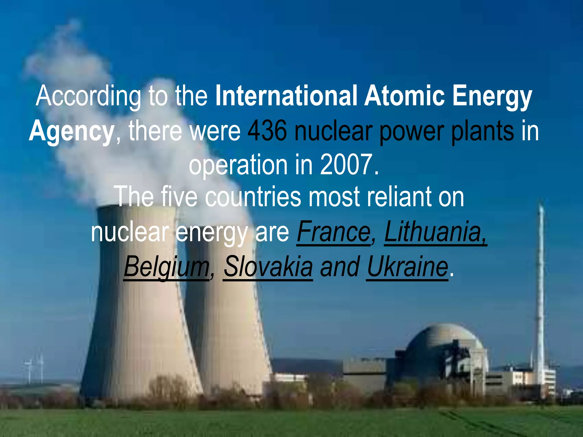 Nuclear energy powerpoint. | PPTX