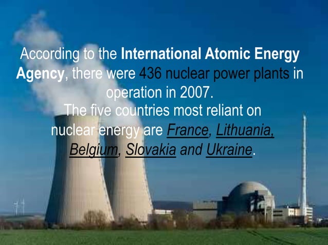 Nuclear energy powerpoint. | PPTX