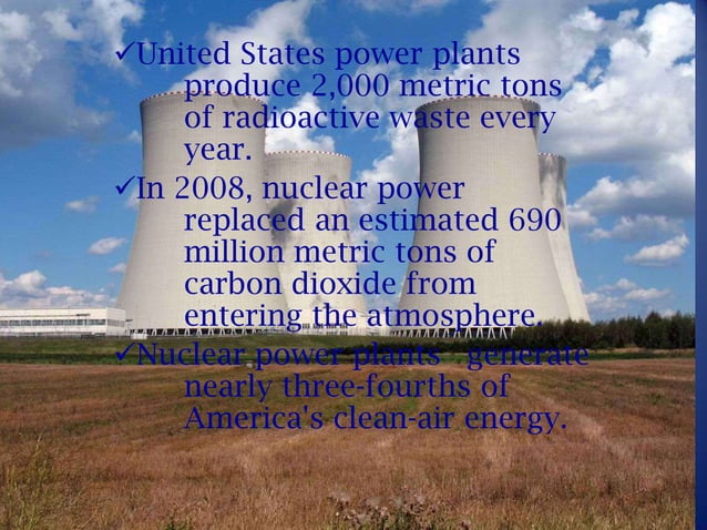 Nuclear energy powerpoint. | PPTX