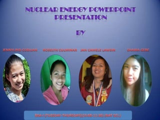 Nuclear energy powerpoint. | PPTX