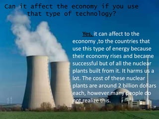 Positive Uses Of Nuclear Energy