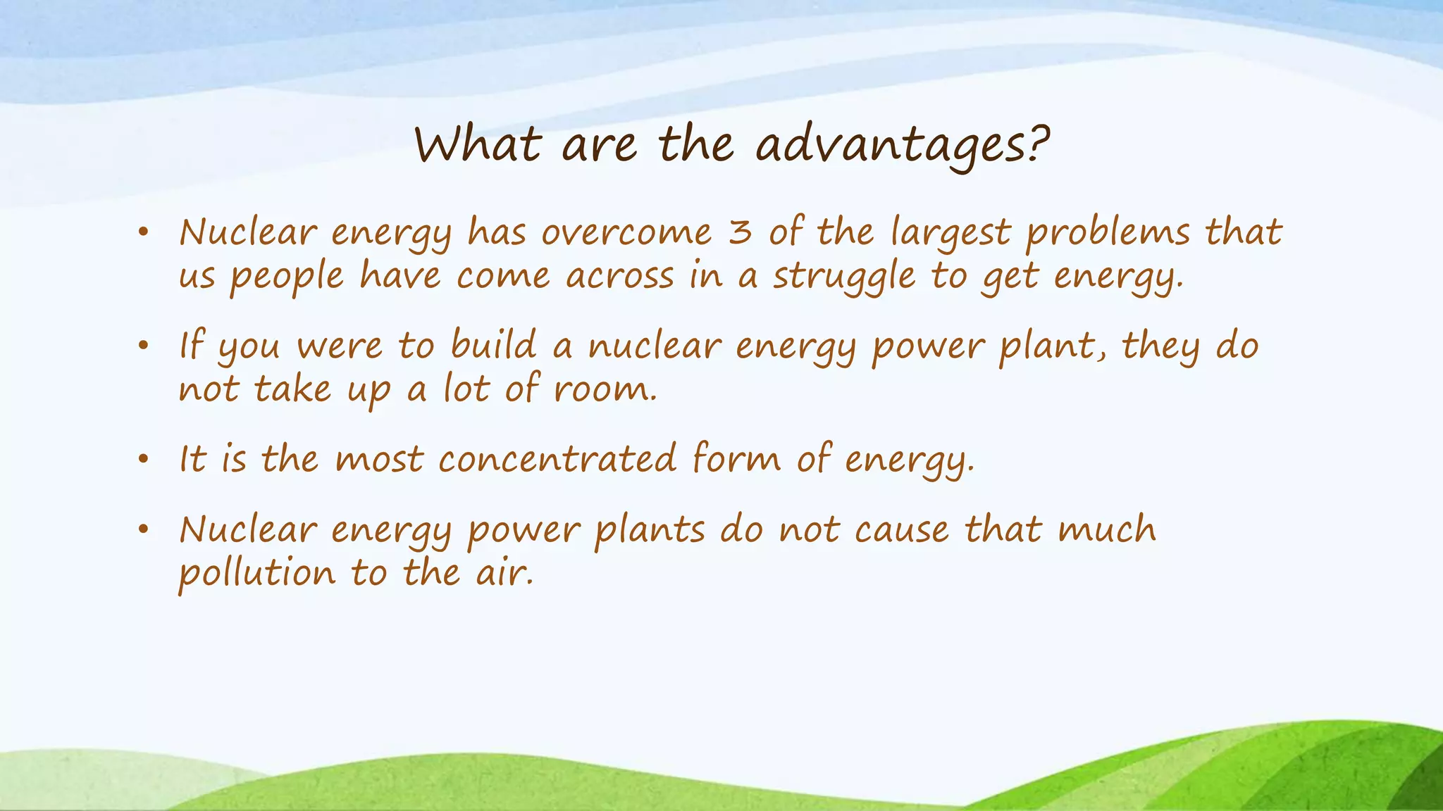 Nuclear energy ppt | PPTX