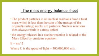 Nuclear energy power point presentation | PPTX