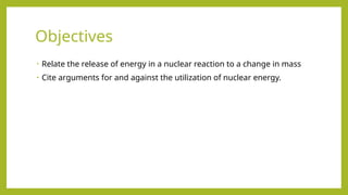 Nuclear energy power point presentation | PPTX