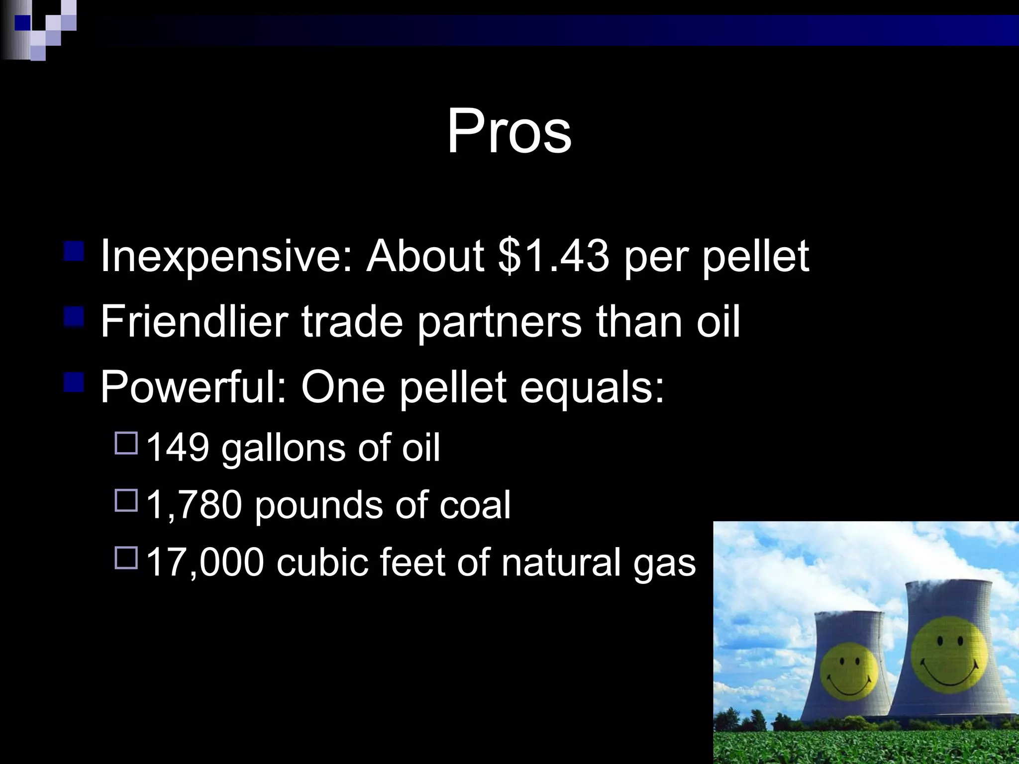 Nuclear energy pros and cons | PPT