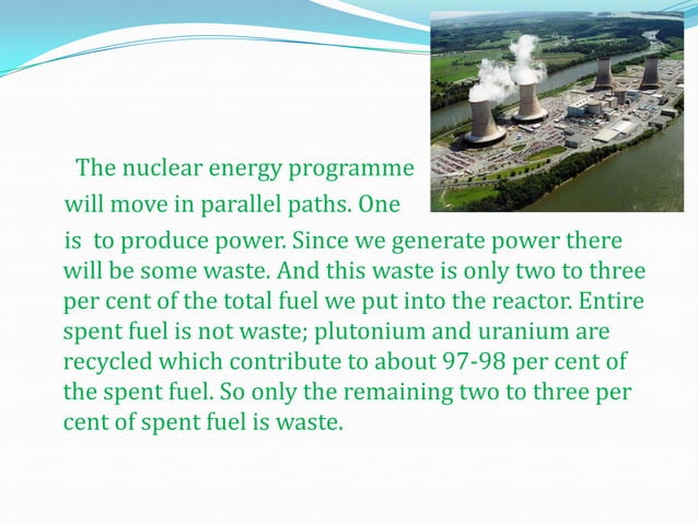 Nuclear energy reprocessing | PPTX | Geology | Science