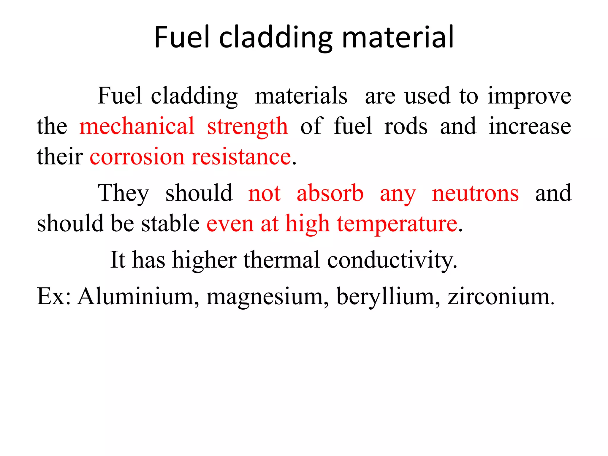 Nuclear engineering matreials | PPTX